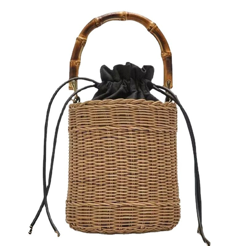 Sac en rotin à bandoulière - Eleanor - | Terre du bois